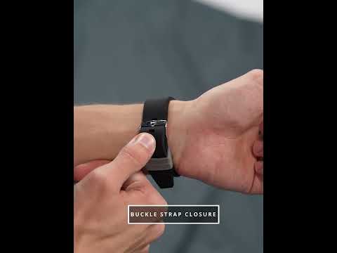 Fastrack 38024PP25 Fastrack Tees Black Dial Black Silicone Strap Unisex ...