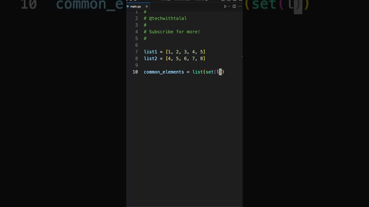 How to find common elements in a Python List!! #learnpython #learning  #softwaredeveloper