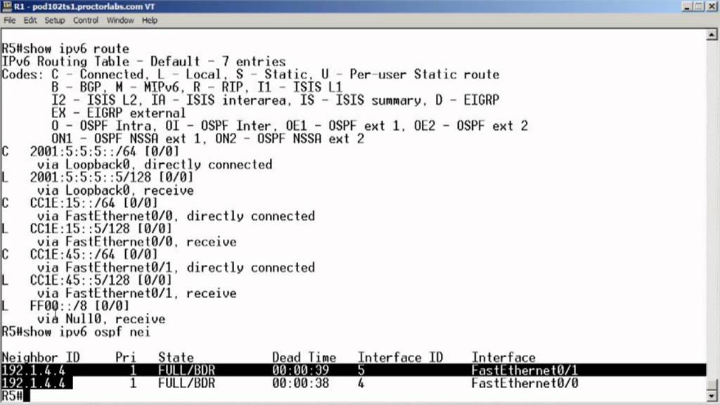 IPv6 Troubleshooting-Trouble Ticket 2 Solution