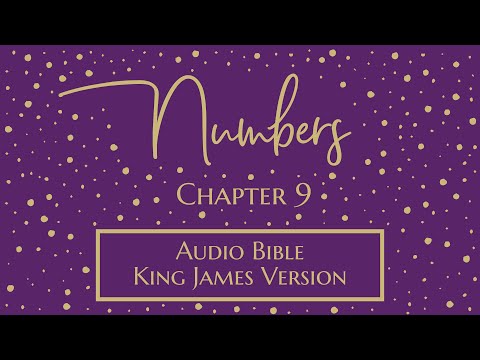 Numbers 9 - Audio Bible - King James Version - Numbers Chapter 9