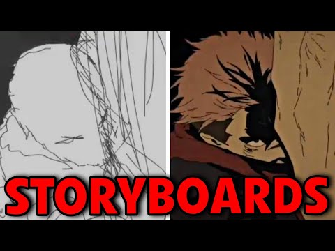 Sukuna Vs Mahoraga Fight Scene Storyboard Process | Weilin Zhang's cut