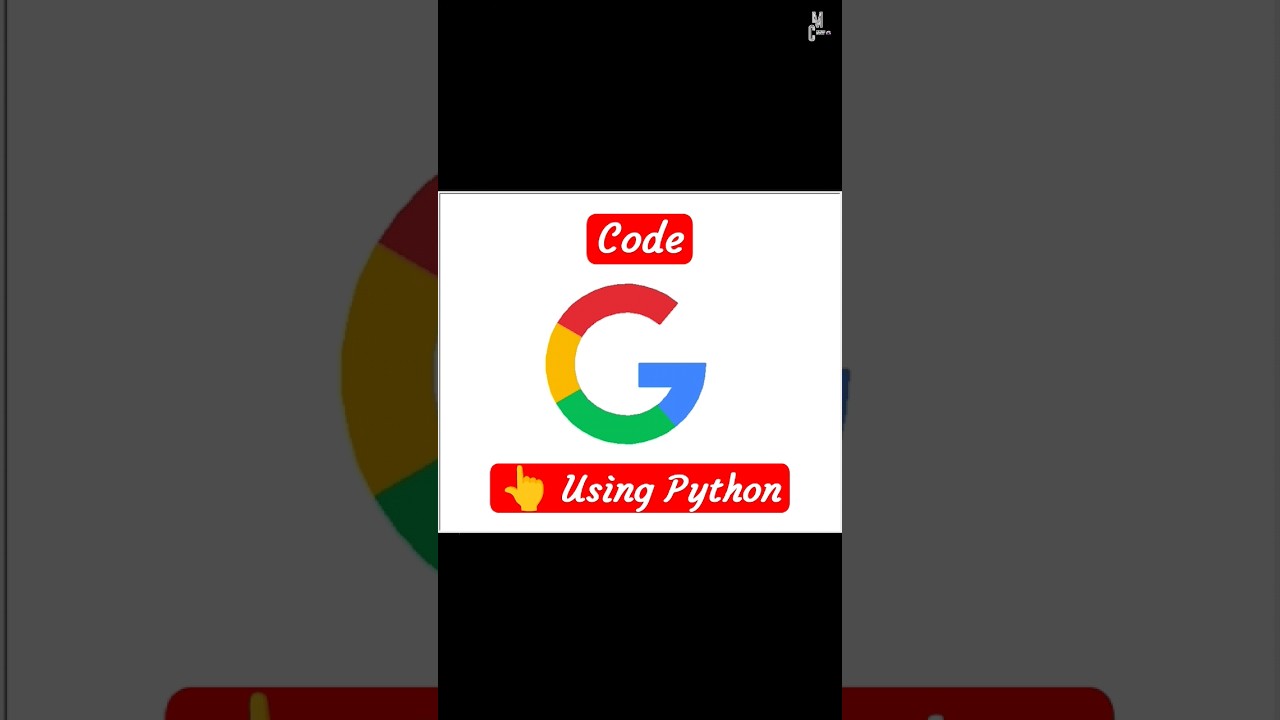 Google logo using python (Python Turtle) #python #programming  #shorts #viral #coding