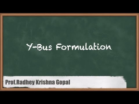 Y Bus Formation - Load Flow Studies - GATE Power System Video Lecture ...