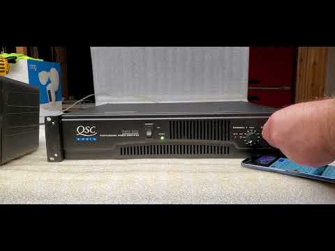 QSC RMX 850 Power Professional Amplifier | Reverb