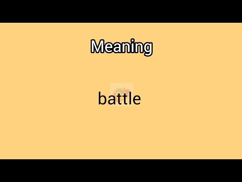 #battle meaning in English & Telugu || Googul Dictionary #dictionary #meanings #telugu #english
