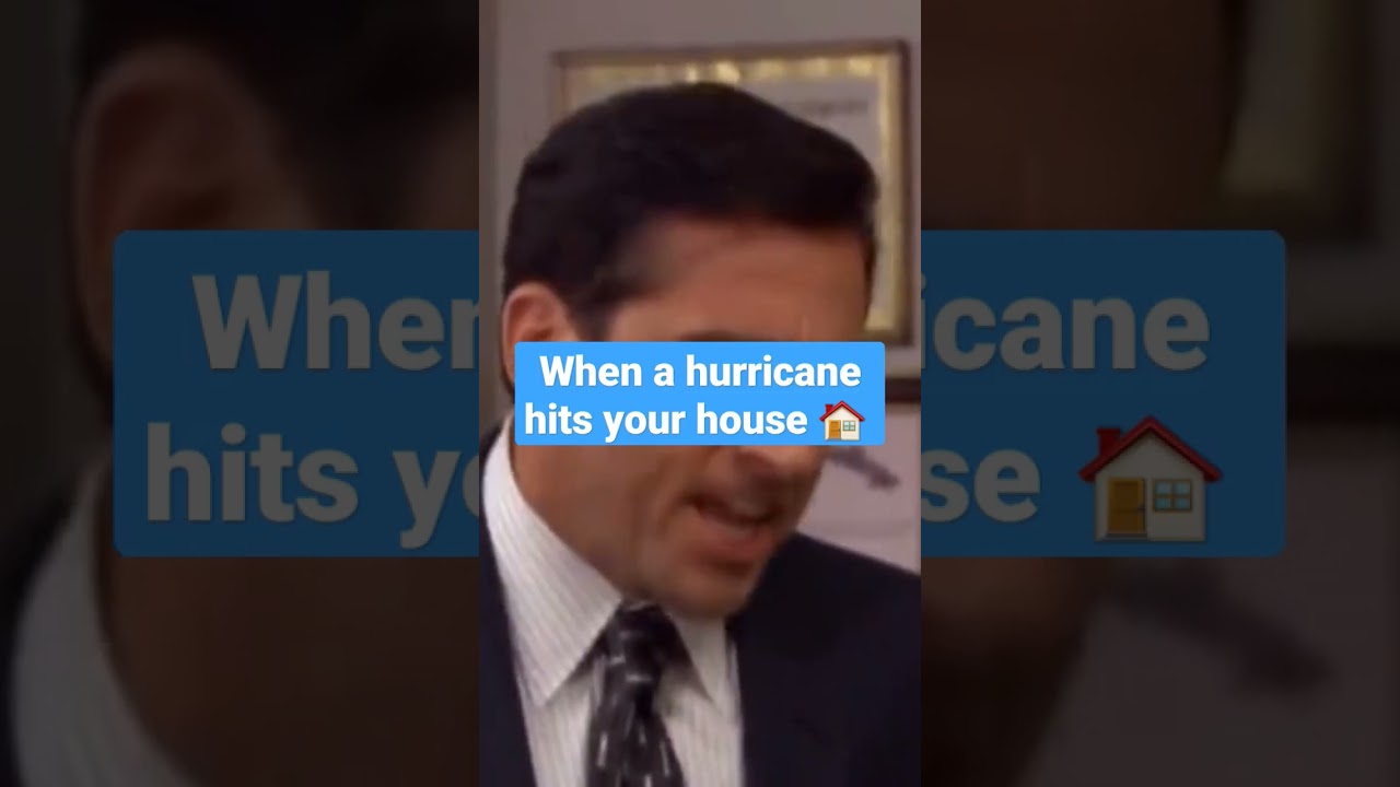 when a hurricane hits your neighborhood #hurricane #memes #funnyvideos #funny #funfacts