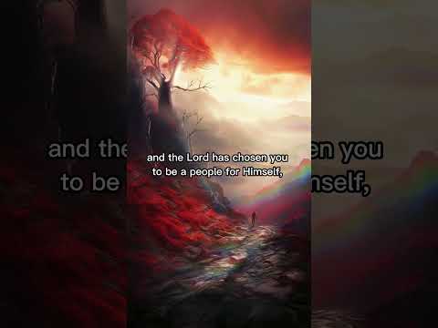 Deuteronomy 14:2 daily bible verse | bible verse of the day | bible verse for today | today's verse