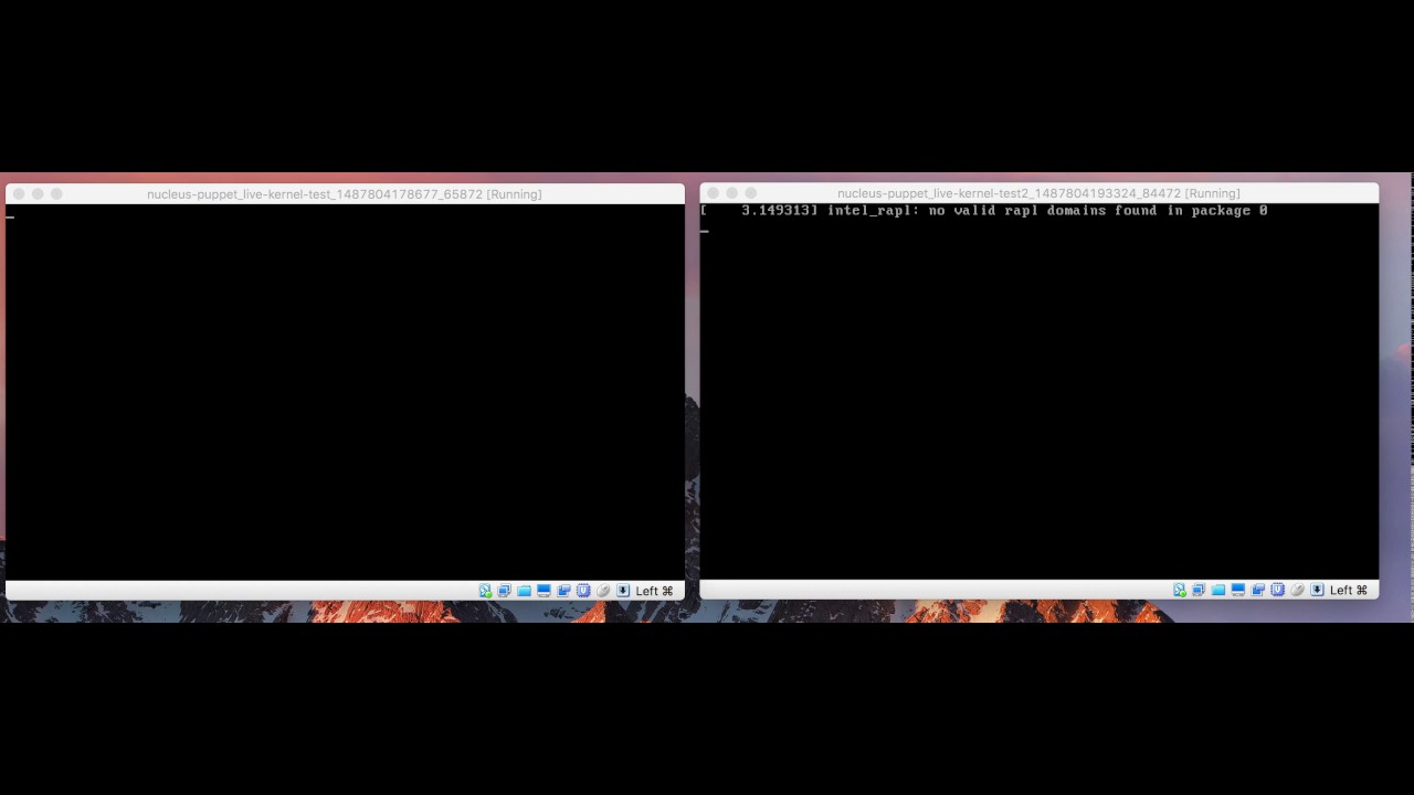 CentOS 7: live kernel patching with kexec, timing benchmark