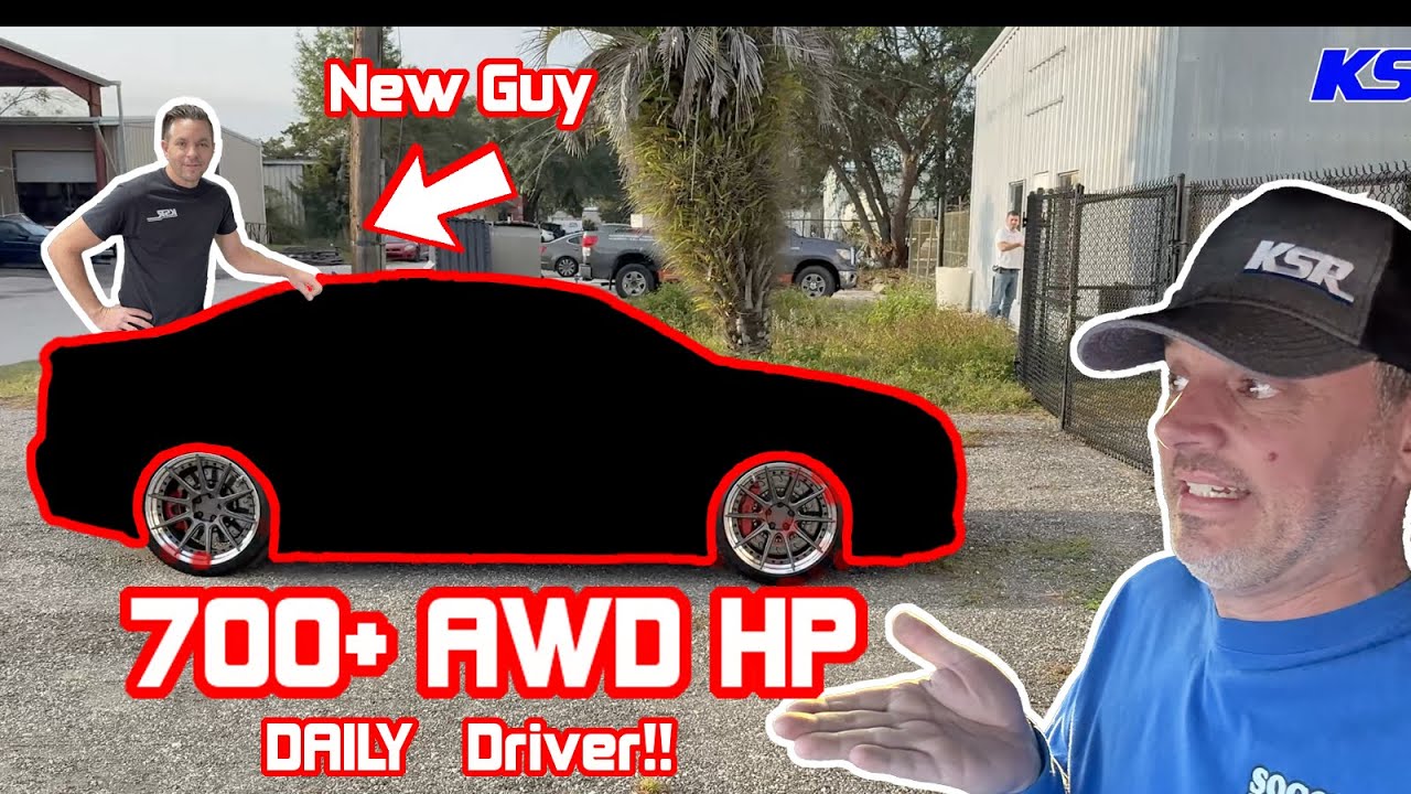 We Hired a NEW Guy!! His Daily Driver is INSANE!!!! (700+ HorsePower!!)