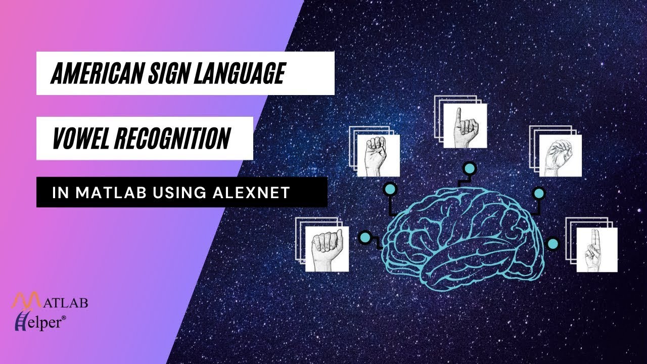 ASL Vowel Recognition using AlexNet | @MATLABHelper Blog