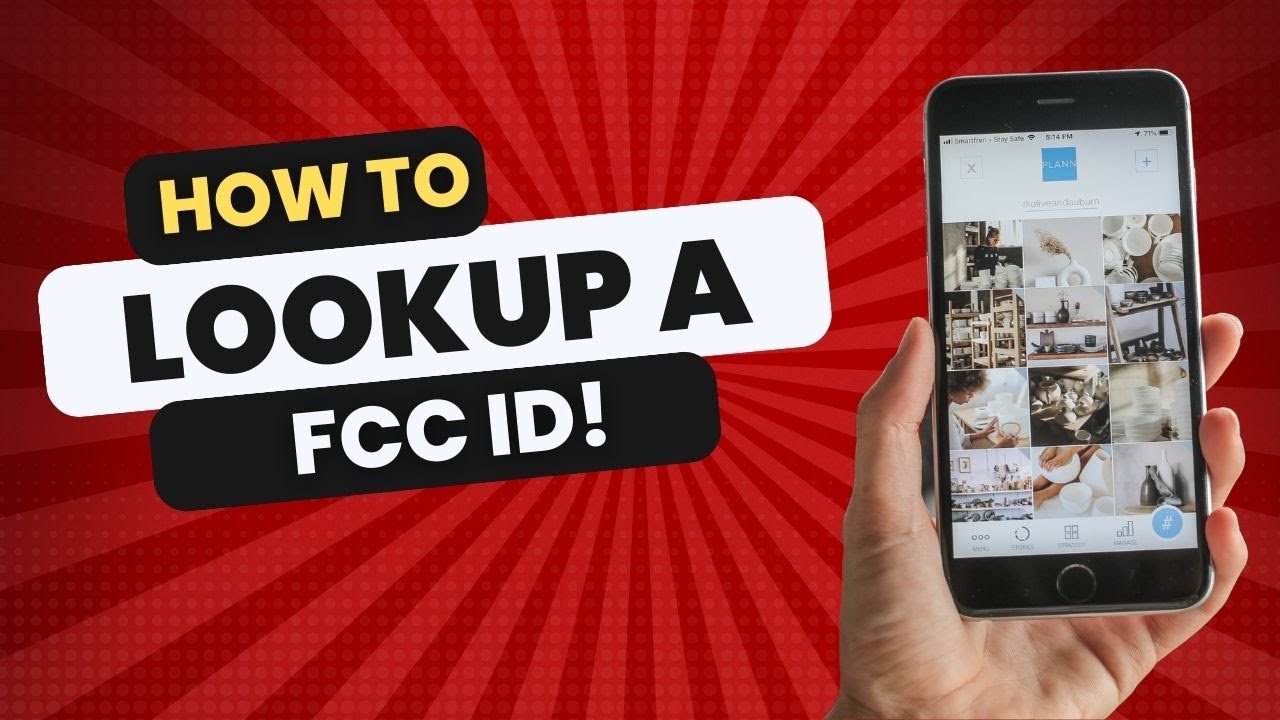 How to find public information on an FCC ID