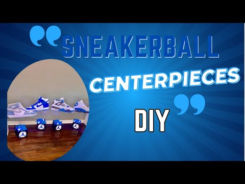 Diy sneakerball centerpieces under $20