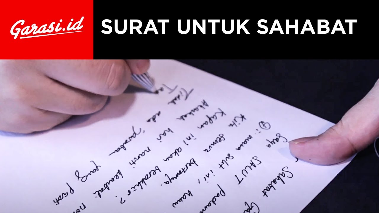 Surat Untuk Sahabat