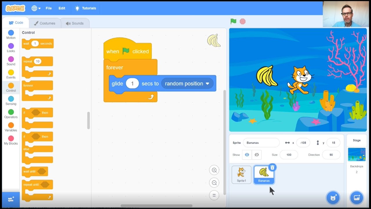 Learn to Code Lesson #1 Banana Attack
