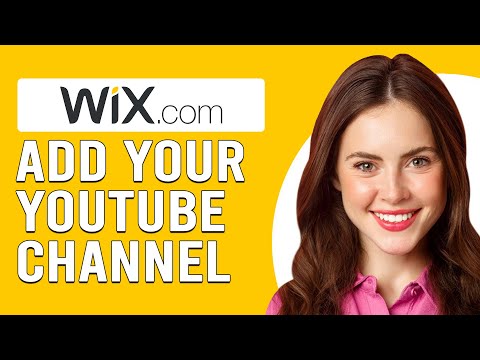 How To Add Youtube Channel To Wix (How To Embed A Youtube Channel On Wix)