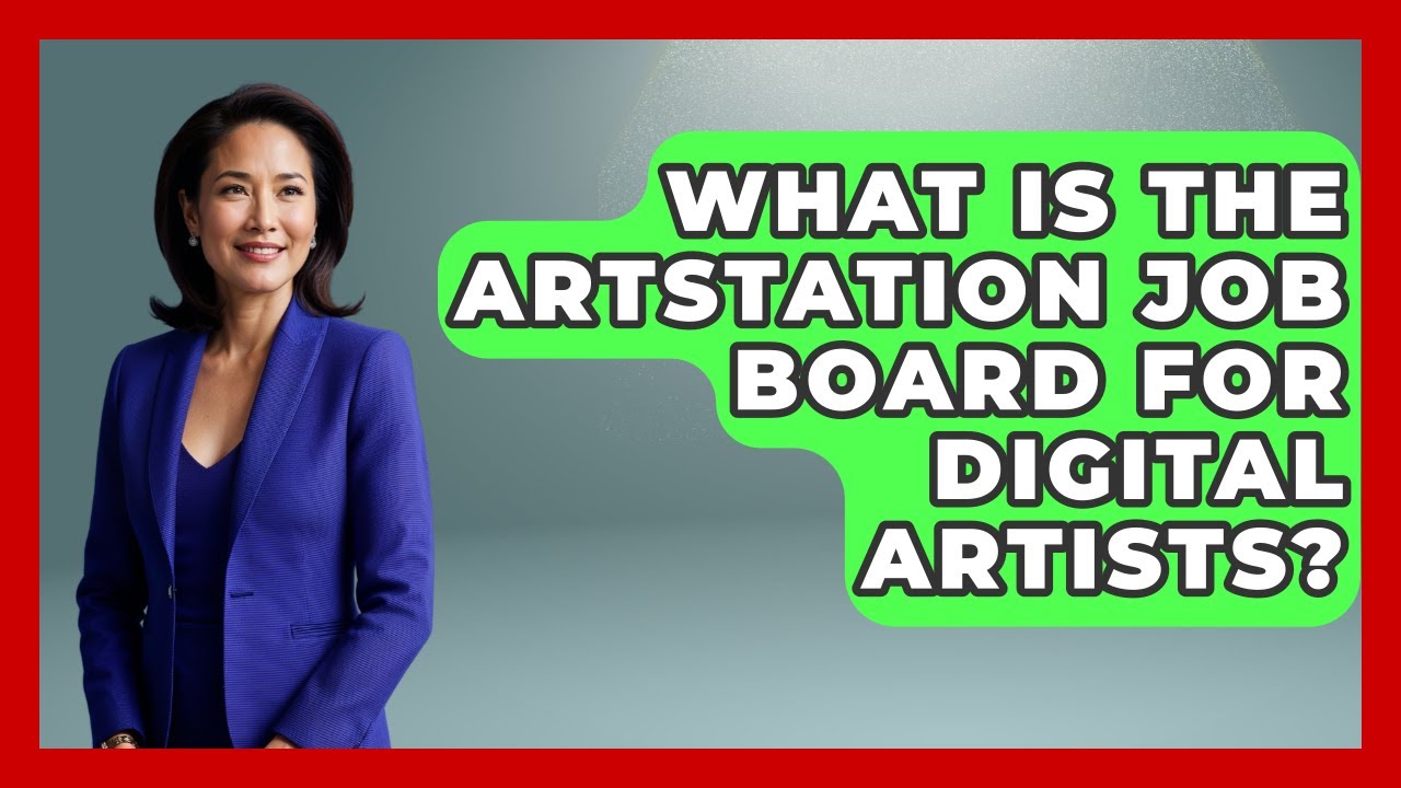 What Is The Artstation Job Board For Digital Artists? - The Virtual Art Desk