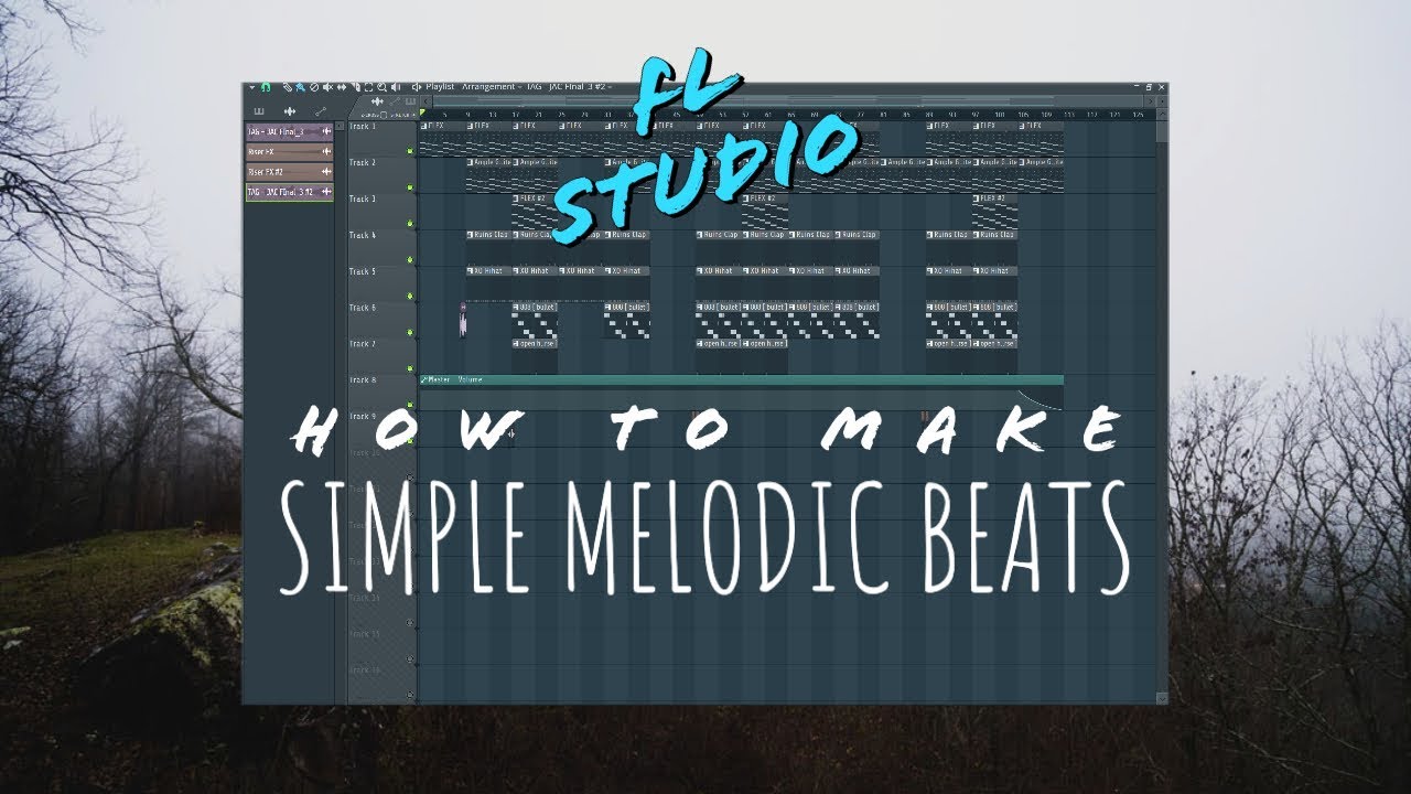 HOW TO MAKE SIMPLE MELODIC BEATS FOR PLACEMENTS | FL STUDIO TUTORIAL