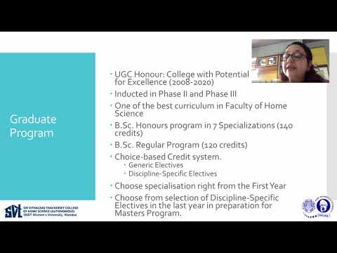 About Sir Vithaldas Thackersey College Of Home Science
