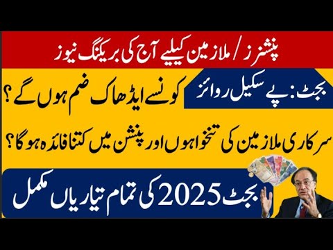 Budget 2025: Pay Scales Revised | Adhoc Allowances Merged | Benefits for Employees & Pensioners