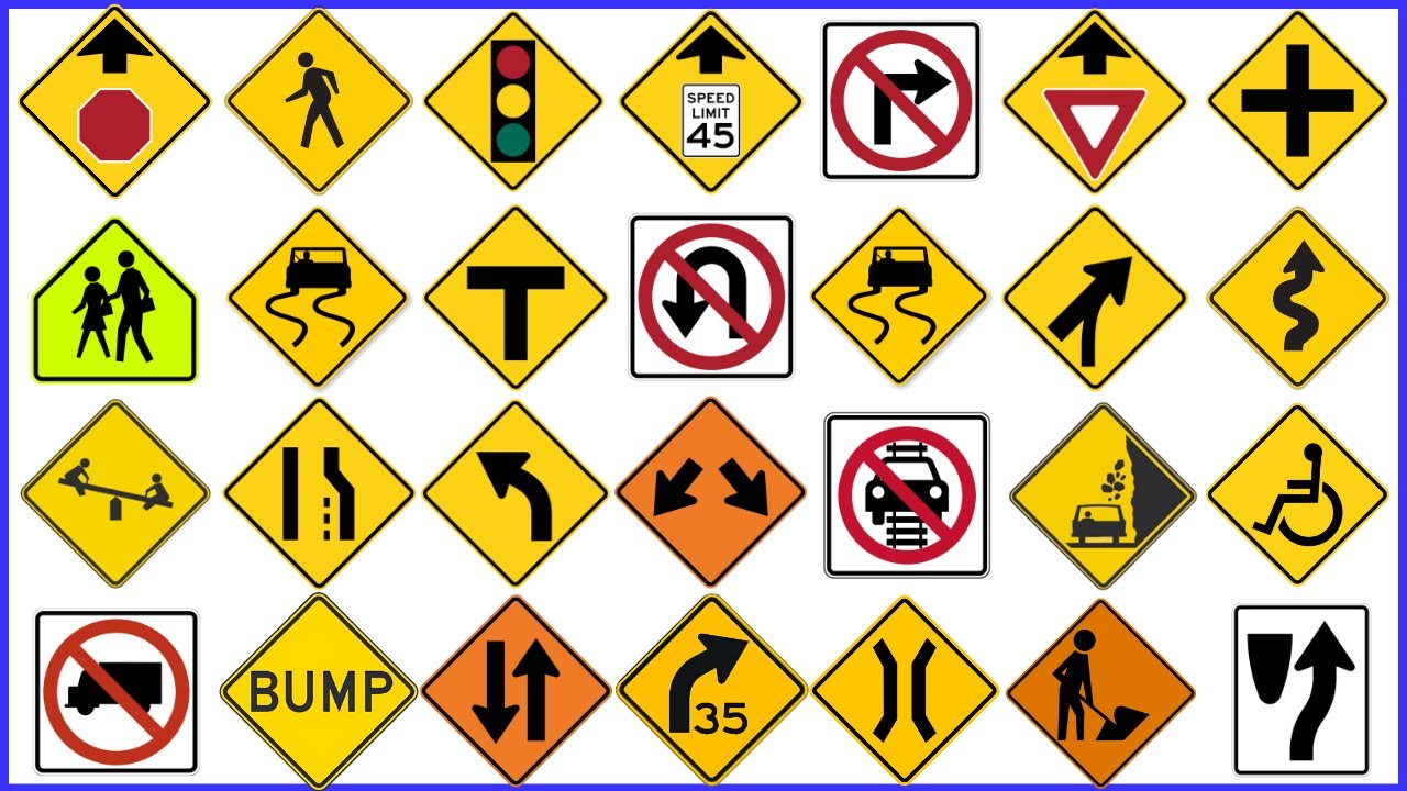  90 Most Confusing Road Signs in the USA | Traffic Signs Explained