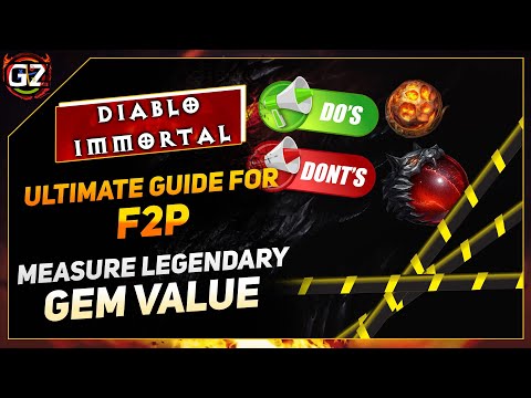 How To Measure Legendary Gem Value | Ultimate Guide - f2p | Diablo Immortal
