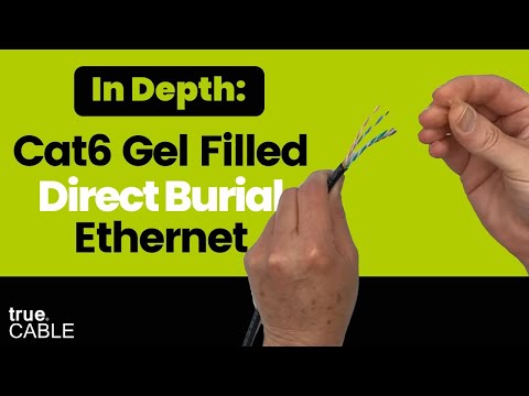 Cat6 Gel Filled Direct Burial Ethernet: Termination and Best Practices