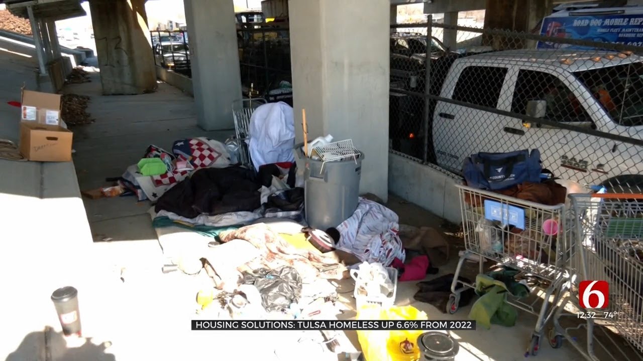 Housing Solutions: Tulsa Homeless Up 6.6% From 2022