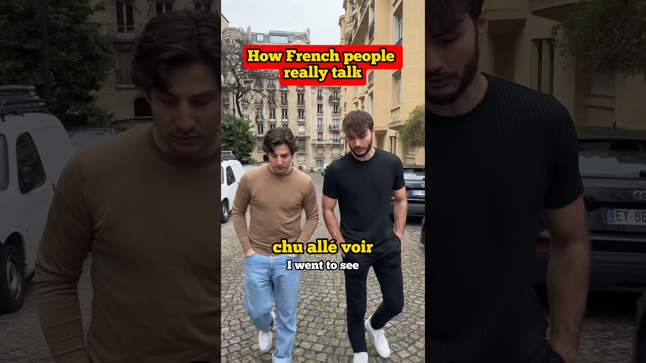 School French vs Spoken French 😭 #french #learnfrench