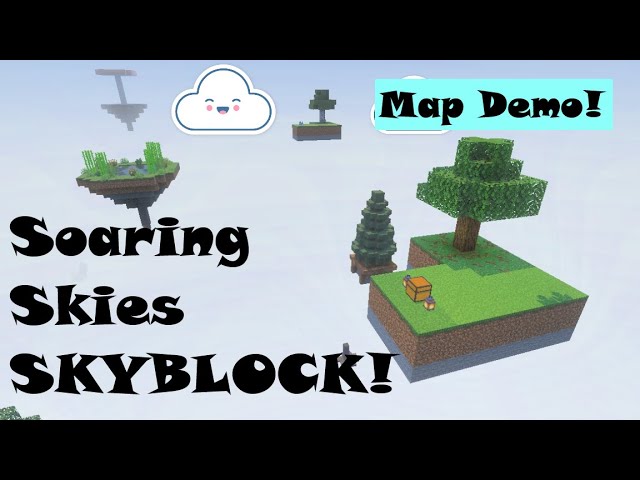 Soaring Skies SKYBLOCK V1.1 Minecraft Map