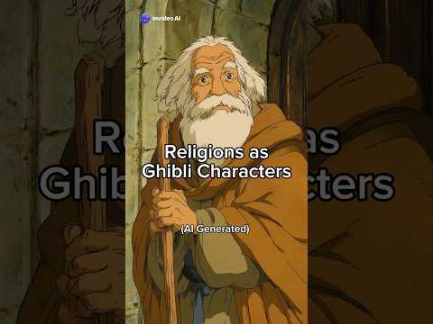 Religions as Studio Ghibli Characters | Ai Generated