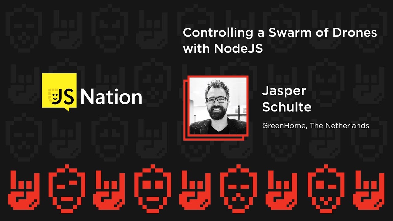 Controlling a swarm of drones with NodeJS – Jasper Schulte