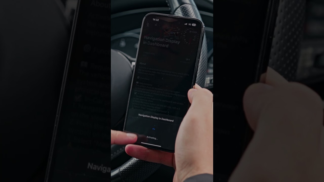 How to enable Navigation Display on the Audi Dashboard