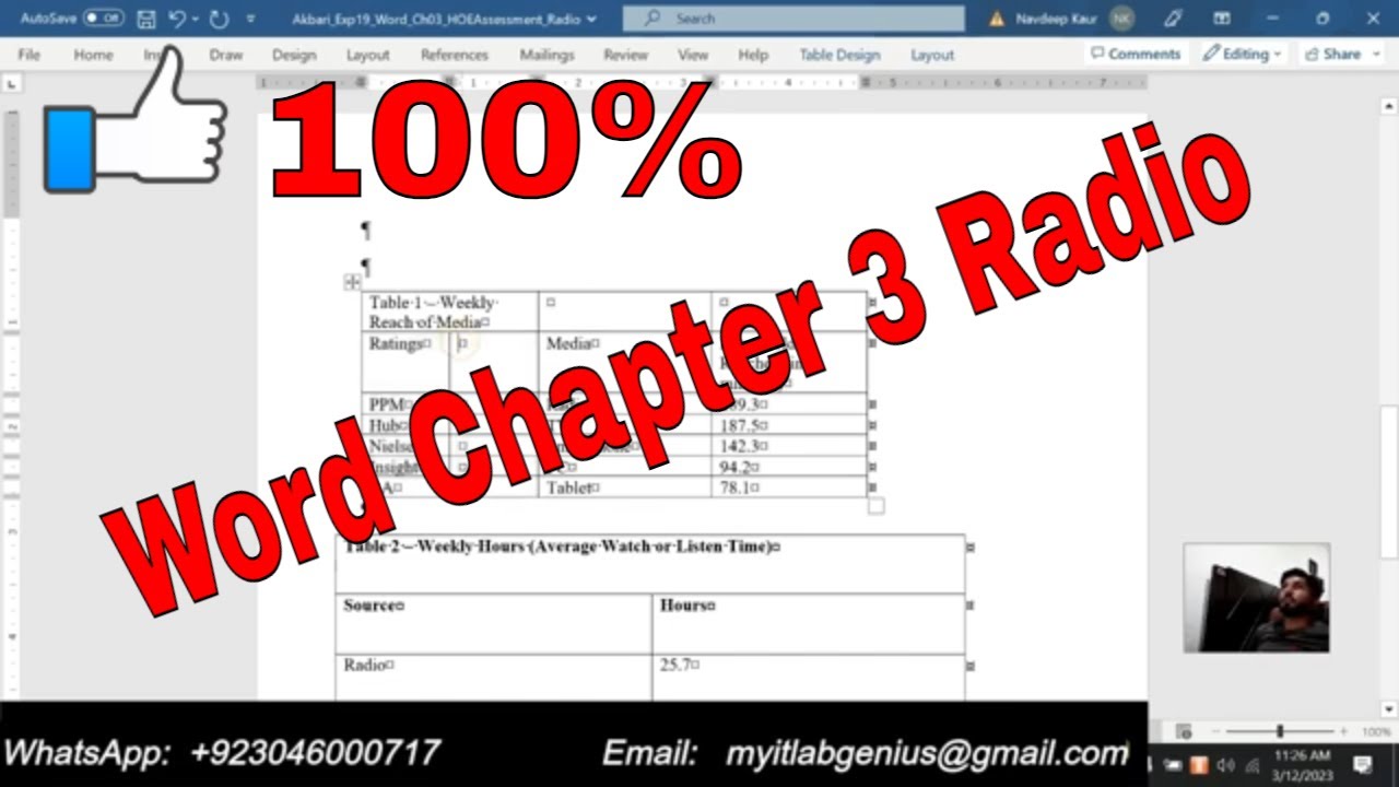 Exp19_Word_Ch03_HOEAssessment_Radio | Word Chapter 3 Hands-On Exercise Assessment – Radio