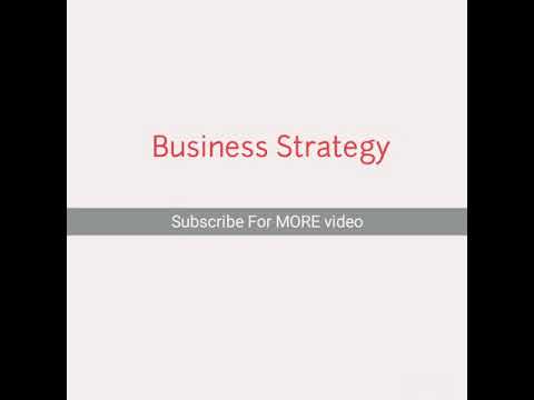 Business Strategy Definition