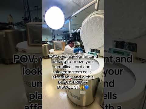 POV: You're pregnant and looking to freeze your umbilical cord and placenta!