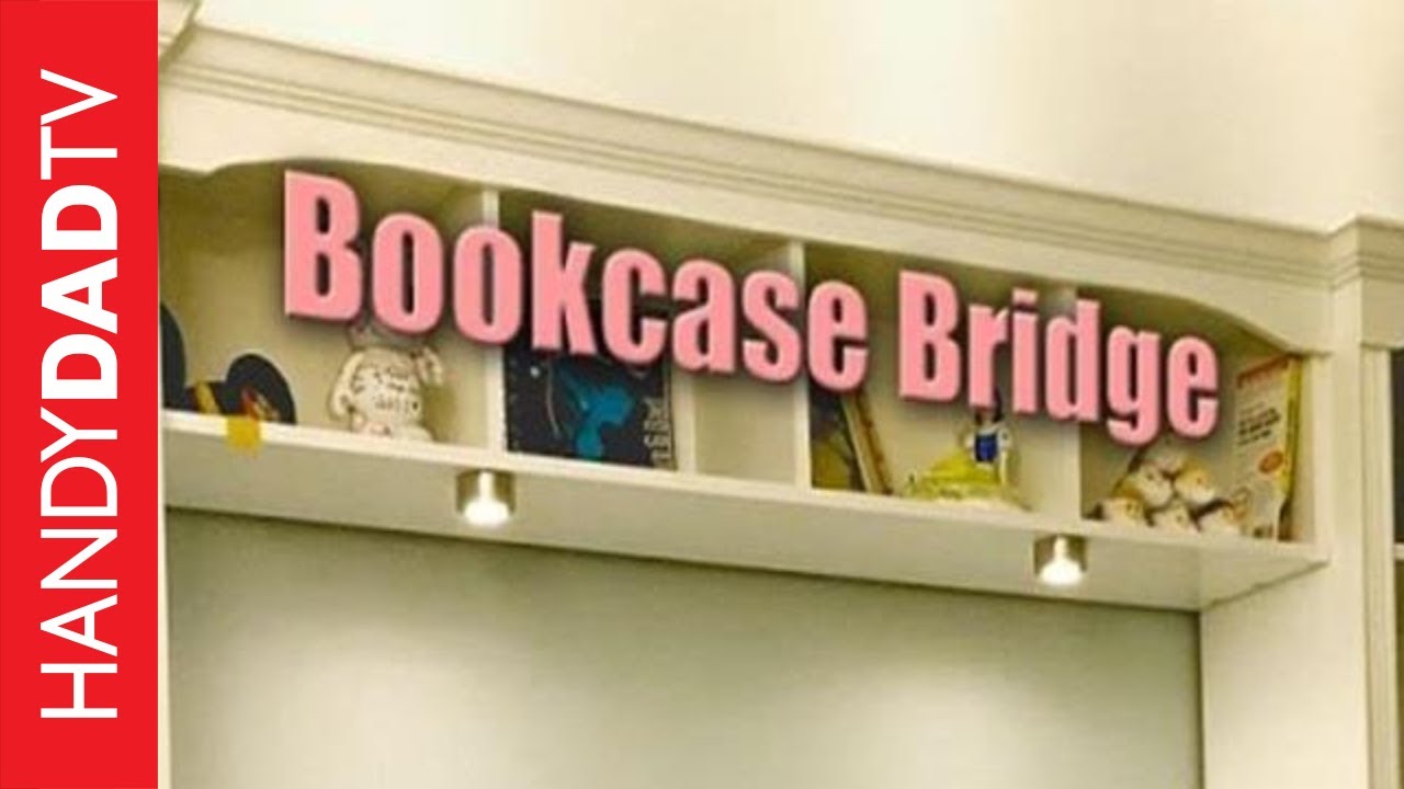 How to Build a Bookcase Bridge (IKEA Billy Hack)