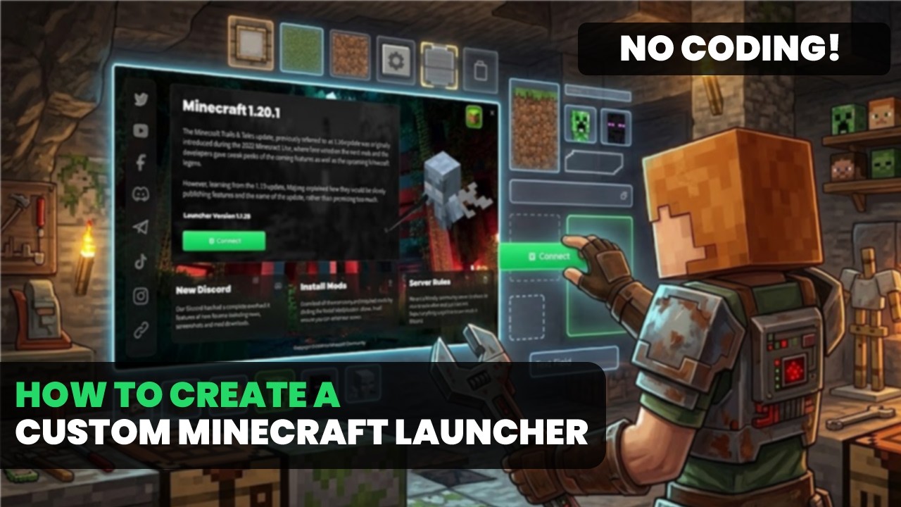 How to Create a Custom Minecraft Launcher Without Coding