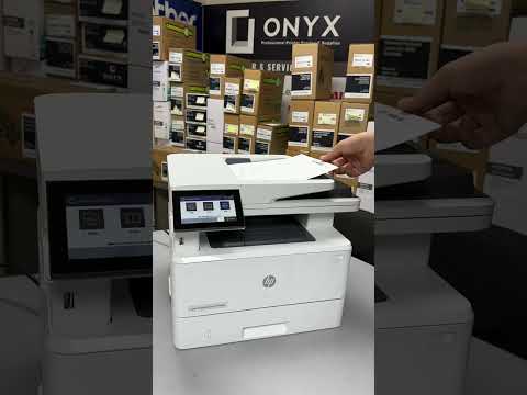 How To Scan Multiple Pages at One Time (ADF) | HP LaserJet Enterprise MFP M430
