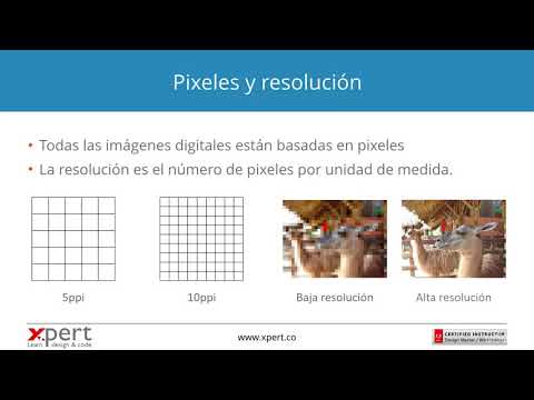 02-02 Conocer los conceptos de pixeles y resolución de imagen - Curso gratis Adobe Photoshop CC.