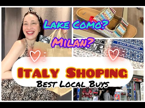 CHEAPEST SHOPPING IN ITALY ???????? Best Local Stores & Gift Ideas