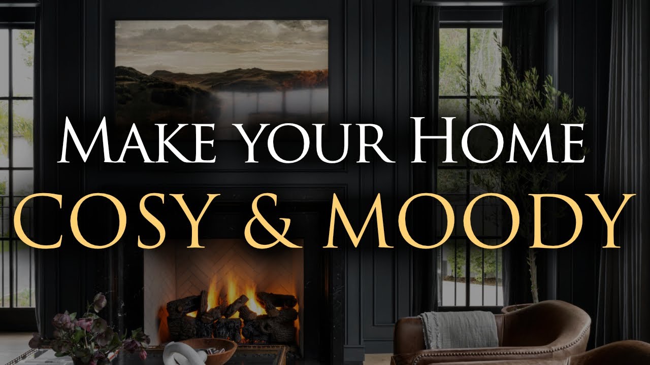 DARK & MOODY Interior Design Tips | Our Top 6 Styling Tips for Decorating with Dark & Rich Colours