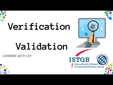 Verification Vs. Validation|| Differences between Verification and Validation||Software Testing