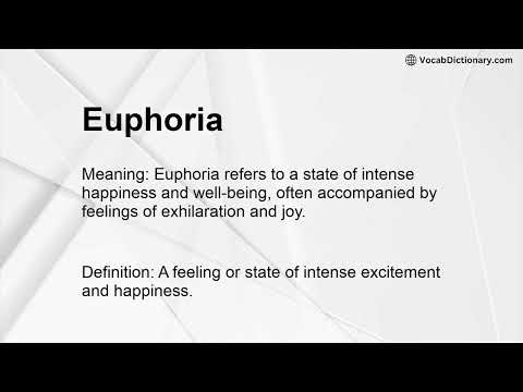 Euphoria Meaning