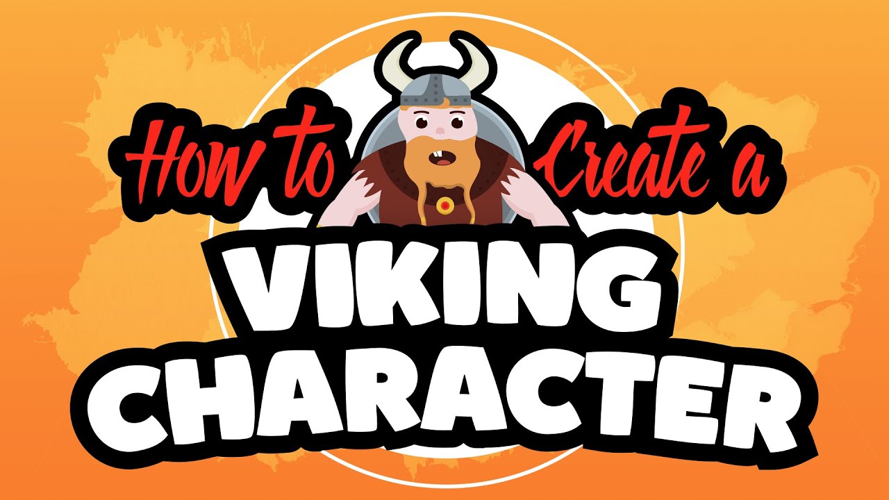 How to create a Viking Character in Adobe Illustrator CC