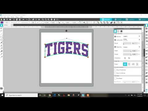 HOW TO ARCH A WORD EASILY IN SILHOUETTE STUDIO!