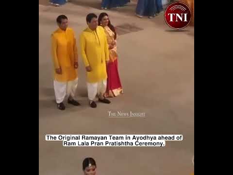 🔴 WATCH: The Original Ramayan TV Show Team in Ayodhya