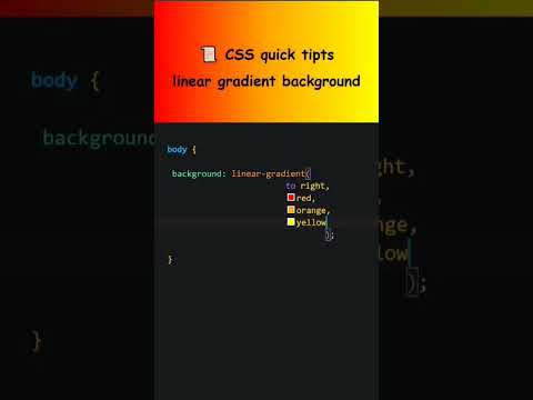 css tips css linear gradient color background#css #shorts #tutorial #fyp #designer