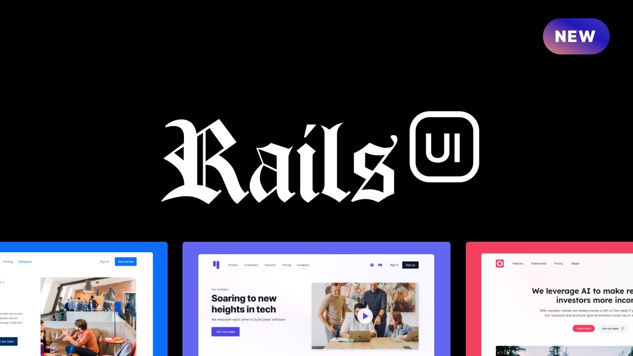 Announcing Rails UI
