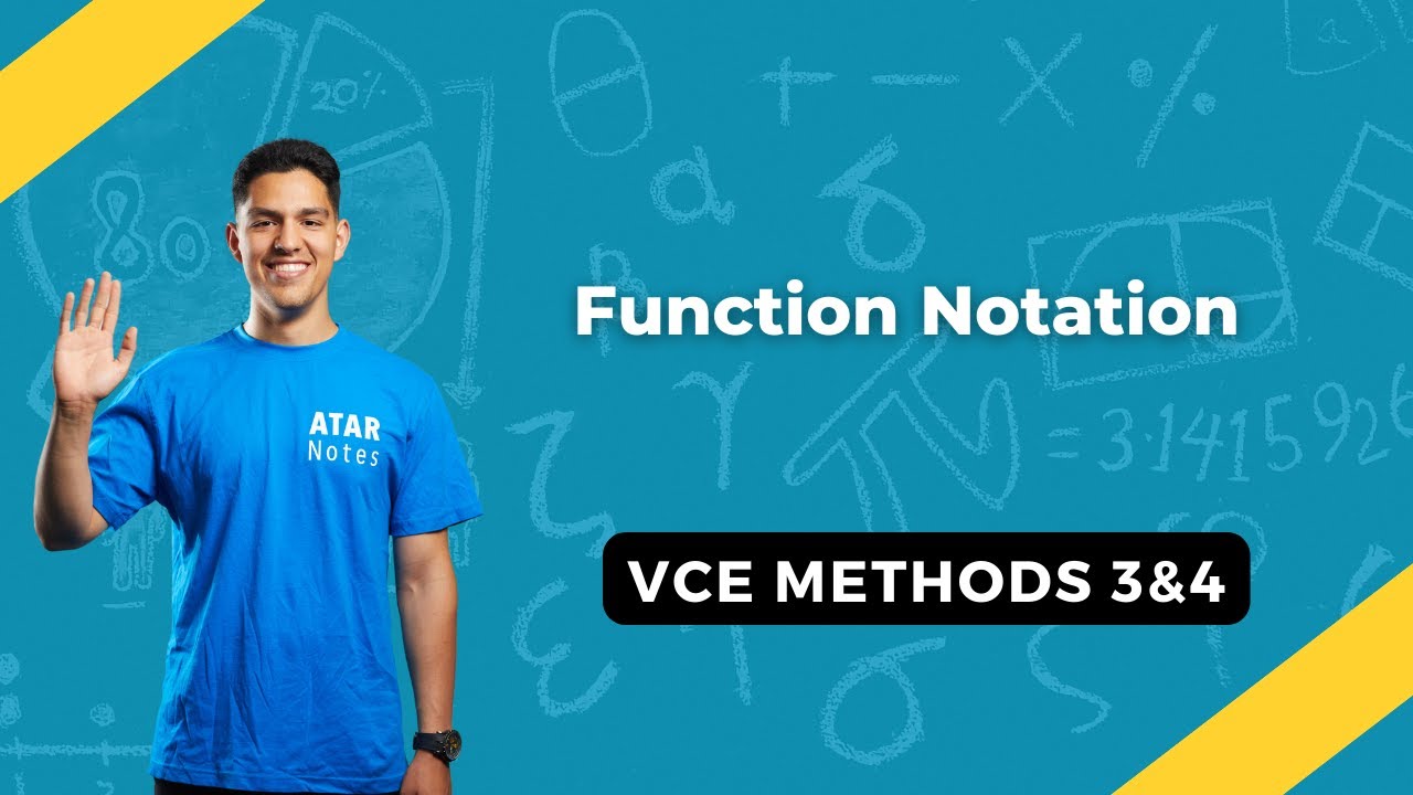 Function Notation | VCE Methods 3&4