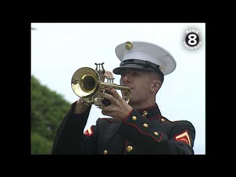 Memorial Day ceremony in 1996 at Fort Rosecrans National Cemetery